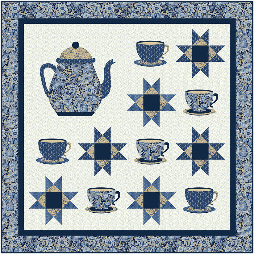 Royal Tea Quilt UCQ-P118e - Downloadable Pattern – QuiltWoman.com