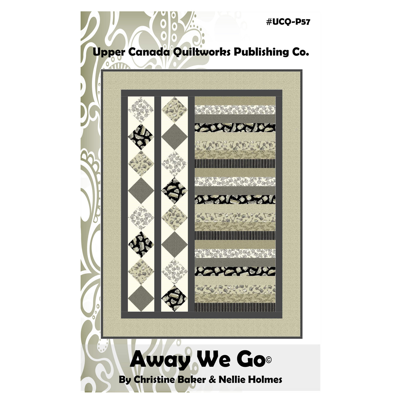 Away We Go Quilt UCQ-P57e - Downloadable Pattern – QuiltWoman.com
