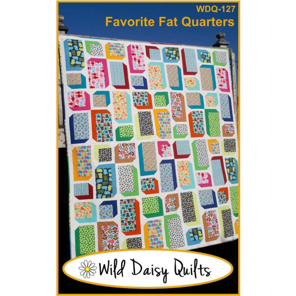 Fat Quarter Favorites Quilt WDQ-127e - Downloadable Pattern ...