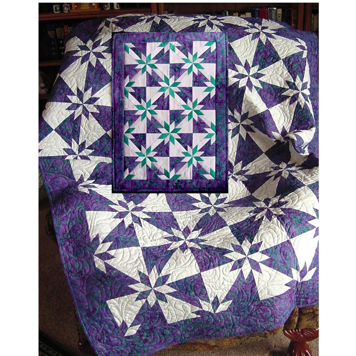 Hunter's Star Quilt YHQ-100e - Downloadable Pattern – QuiltWoman.com