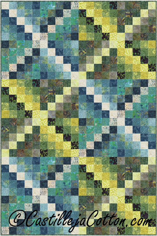 Emerging Xs Quilt Pattern CJC-4927 (advanced beginner, lap and throw ...