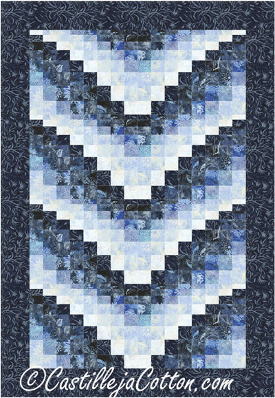 Whale Tails Quilt Pattern CJC-5132 (advanced beginner, lap, throw ...