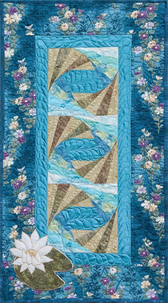 Tranquility Quilt Pattern CQA-102 (wall hanging, advanced beginner ...