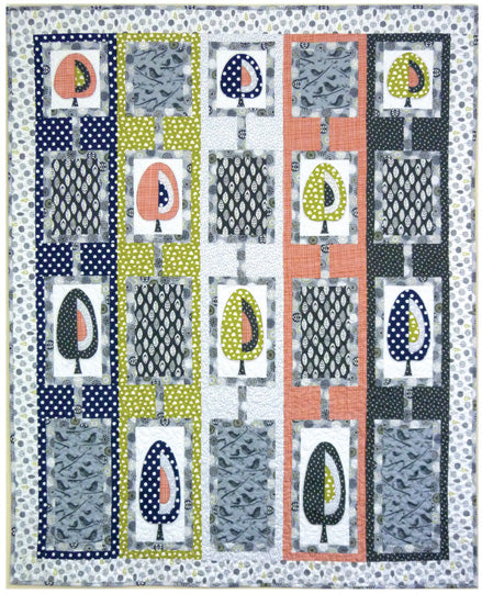 Trees in the Meadow Quilt Pattern GQ-110 (advanced beginner, lap ...