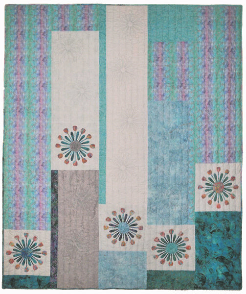 Splash! Quilt Pattern LSC-2004 (advanced beginner, lap) – QuiltWoman.com